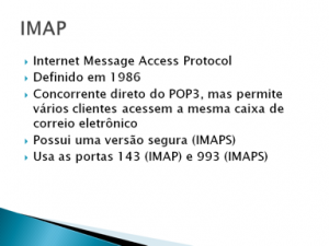 Principais protocolos da Internet - Prof. Alessandro Fazenda